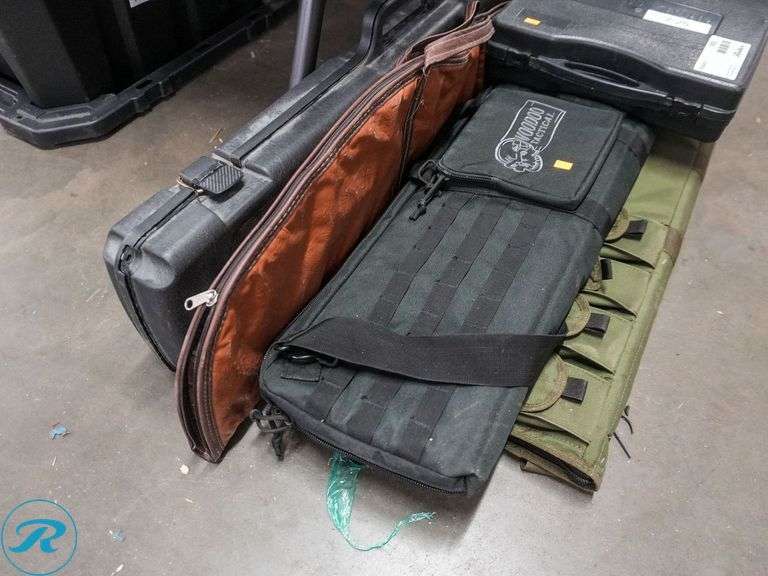 (5) Gun Cases - Roller Auctions