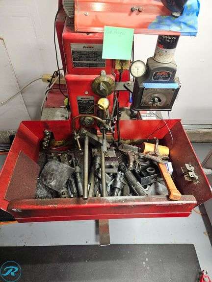 Sunnen LBB-1699 Heavy Duty Precision Honing Machine, S/n 5950, Sunnen CRG-750 Cap and Rod ...