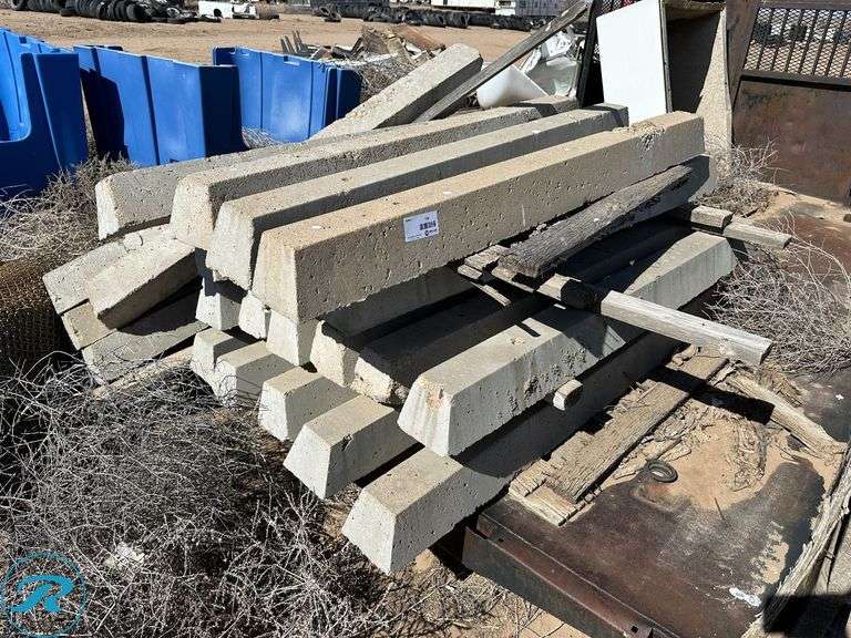 (23) Parking Blocks, 6' - Roller Auctions