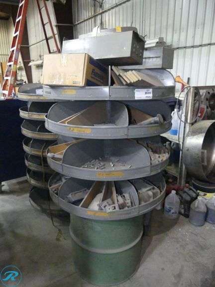 Hardware Carousel With Contents - Roller Auctions