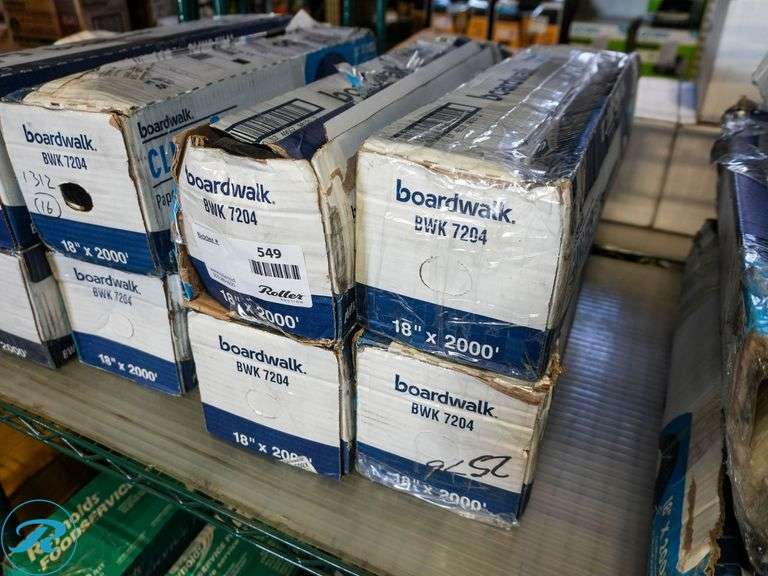 (4) Boardwalk BWK 7204 Cling Films - Roller Auctions