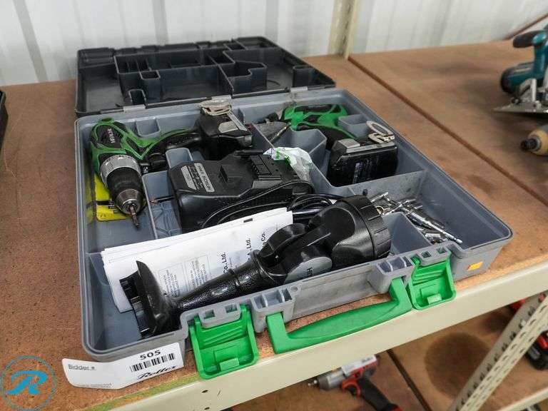 Hitachi Drill Set: DC18DSAL, WH18DSAL, UB18DAL - Roller Auctions