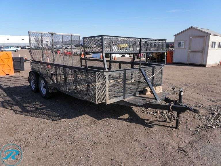 2025 HMDE Flatbed T/A Equipment Trailer - Roller Auctions
