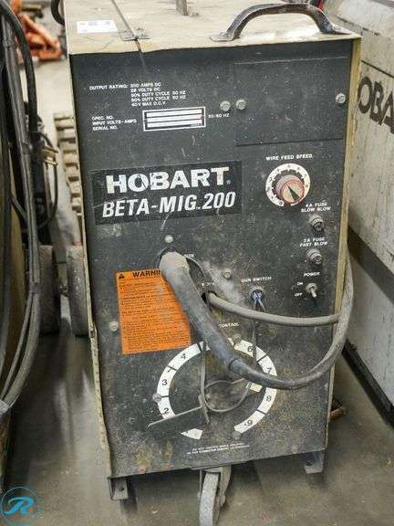 Hobart, Beta-MIG 200, Welder, 200/230V, 1PH - Roller Auctions