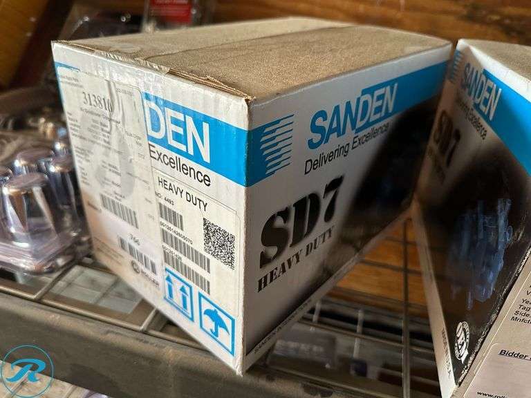 Sanden SD7 A.C. Compressor, Fits Volvo D12 - Roller Auctions