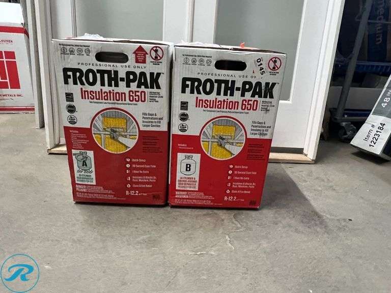 New- Froth-Pak Low GWP 650 Spray gun Indoor/Outdoor Spray Foam ...
