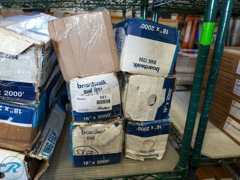 (6) Boardwalk BWK 7204 Cling Films - Roller Auctions