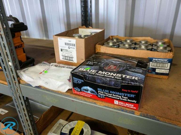 Blue Monster Pipe Thread Sealant - Roller Auctions