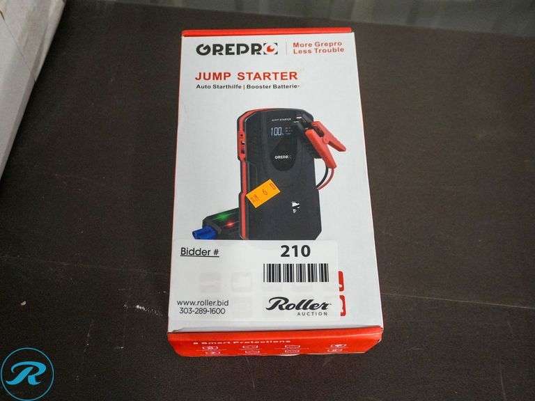 Greoro J200 Jump Starter - Roller Auctions