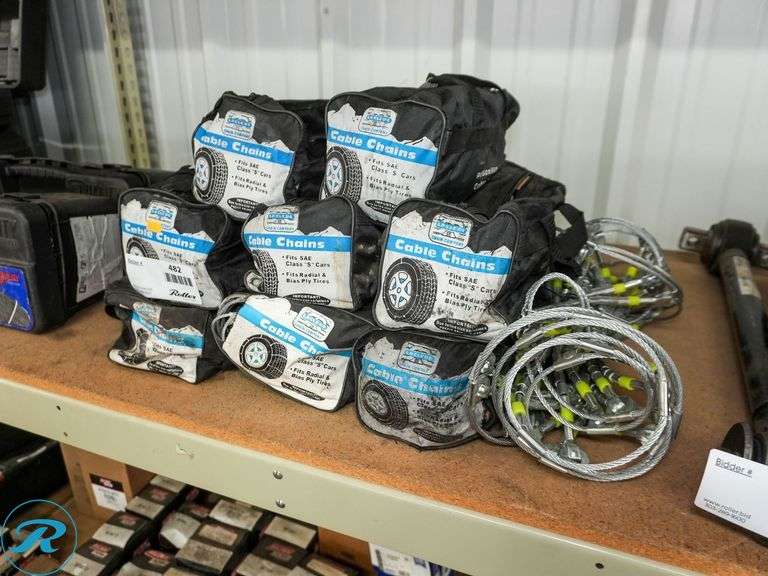 (8) Sets of Laclede 1042 Tire Chains - Roller Auctions