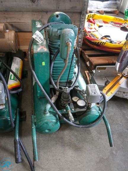 Rol -Air Twin Tube Wheelbarrow Air Compressor (Pin Holes in Tank ...