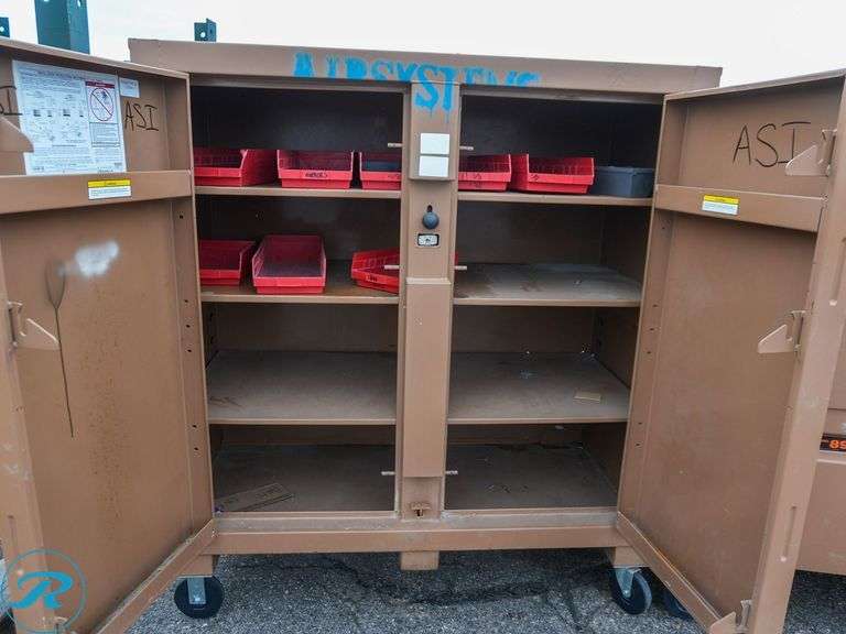 Knaack, Jobmaster Cabinet, Job Box On Casters - Roller Auctions