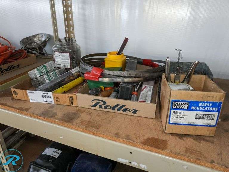 Assorted Bits, Saw Blades, Tools - Roller Auctions