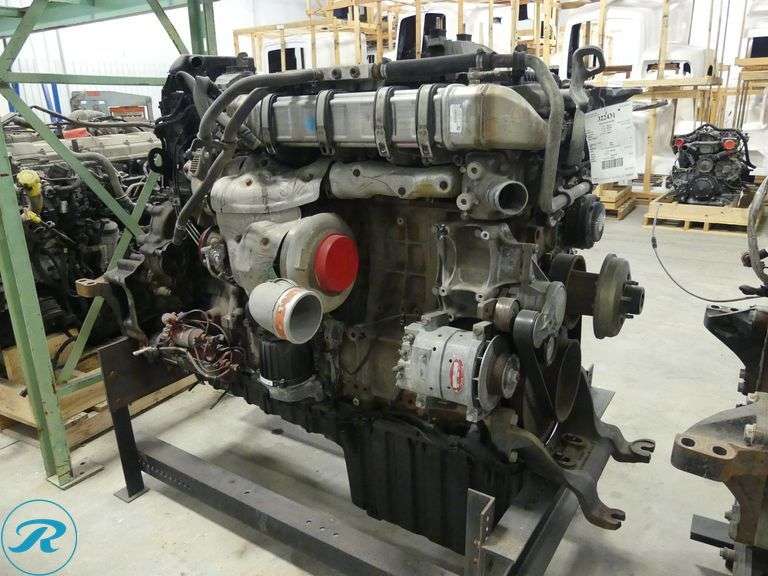 2019 Detroit DD15 Turbo Diesel Engine, Running When Pulled From ...