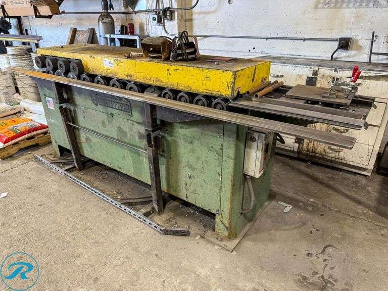 Duct Former CR12-TDFG Roll Former Machine, 9-1/2' - Roller Auctions