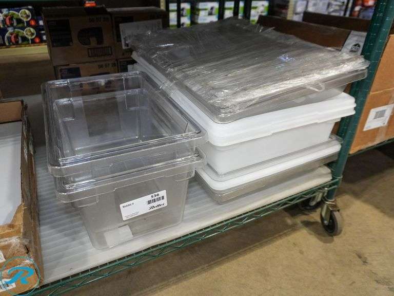 (6) Assorted Food Storage Containers - Roller Auctions