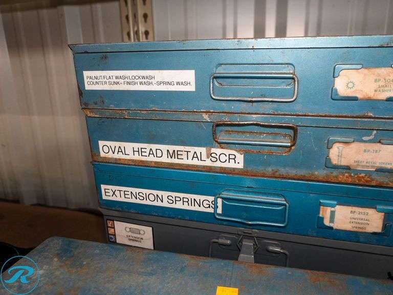 (9) Parts Sorting Bins With Contents - Roller Auctions