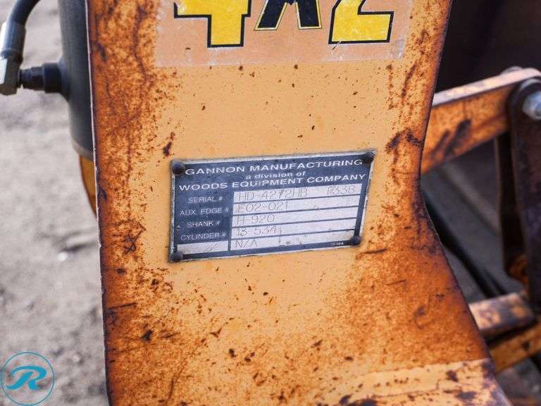 Gannon 3-Point Box Scraper Attachment w/ Ripper Teeth , 72” - Roller ...