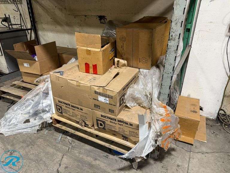 Pallet of Ductmate Sticky Tape - Roller Auctions