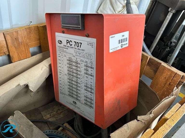 Gates PC707 Hydraulic Hose Crimper With Dies - Roller Auctions