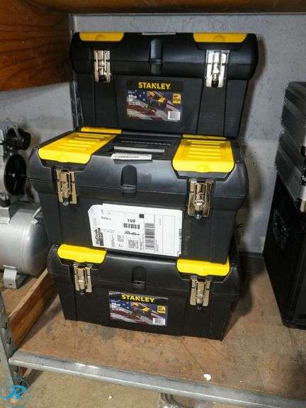 (5) Stanley tool boxes - Roller Auctions