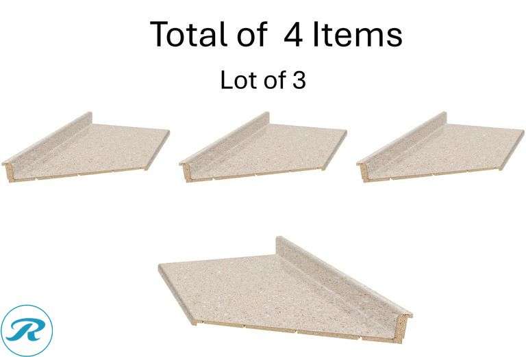 (4) Open Box Unused- (3) VT Dimensions Wilsonart VT Dimensions 6-Feet x ...