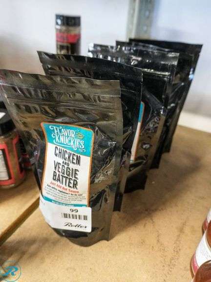 Flavor Knuckles Chicken And Veggie Batter, (5) Bags - Roller Auctions