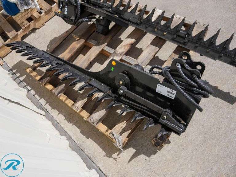 New Hydraulic Sickle Bar Attachment To Fit 1-2 Ton Mini Excavator, 56 ...