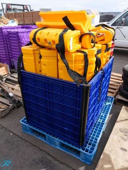 Crate Of Rack Sentry Pallet Racking Guards - Roller Auctions