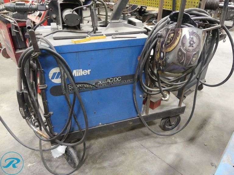 Miller Shopmaster 300 AC/DC Welder With Wire Feeder, 200/230/460V ...