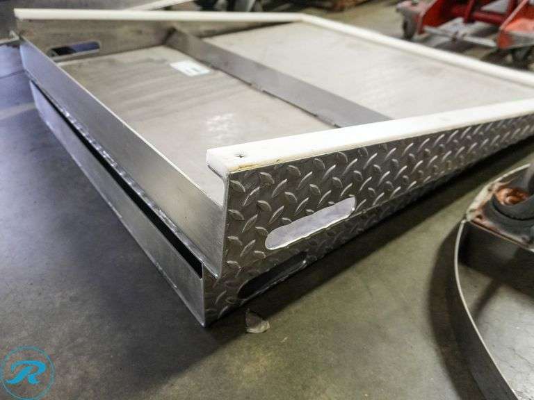 (2) Diamond Plate Ramps - Roller Auctions