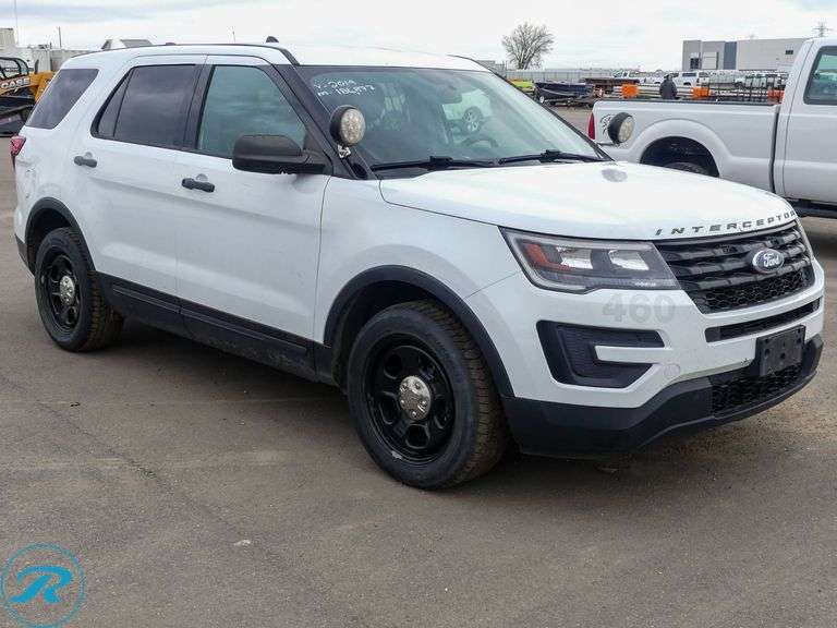 2019 Ford Explorer AWD Police Interceptor SUV - Roller Auctions