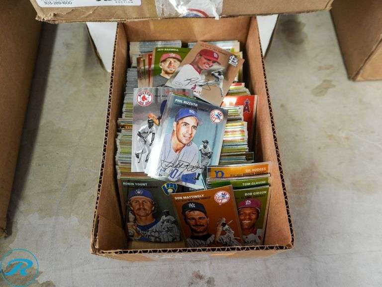 (3) Trays of Baseball Cards - Roller Auctions