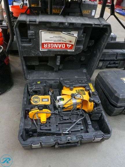 DeWalt DW073 Cordless Rotary Laser level, 18V, Battery and Charger ...