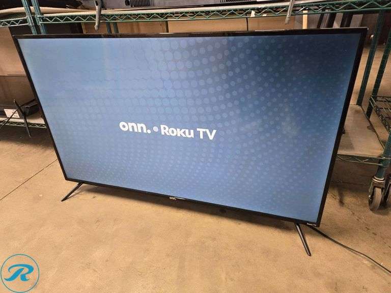 ONN Roku TV, Model 100012585 With 50-Inch Screen and Dolby Audio - Roller Auctions
