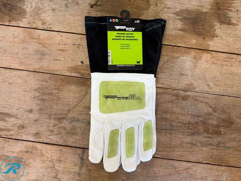 (12) Pairs of Forney 53415 Welding Gloves, L - Roller Auctions