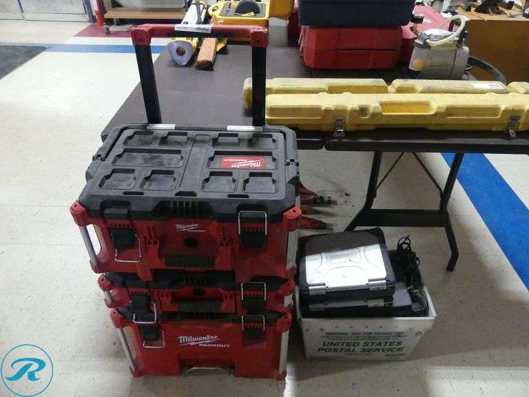 Milwaukee Packout Case With Heavy Equipment Computer Diagnostics ...