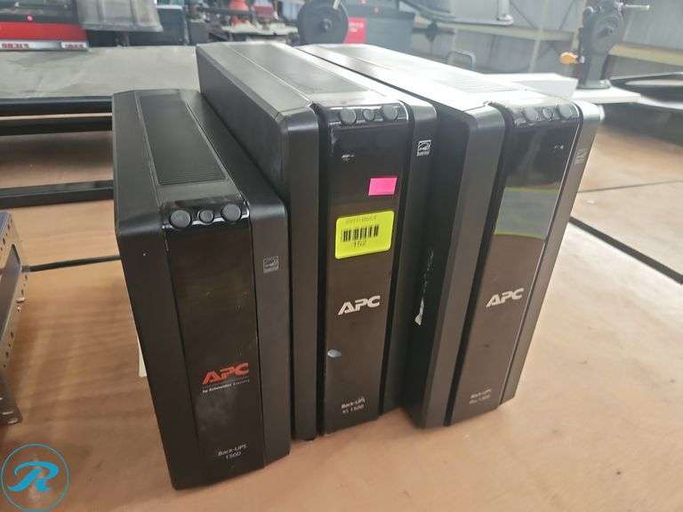 (3) APC Battery Back-ups: XS 1500, 1500 and PRO 1300 - Roller Auctions