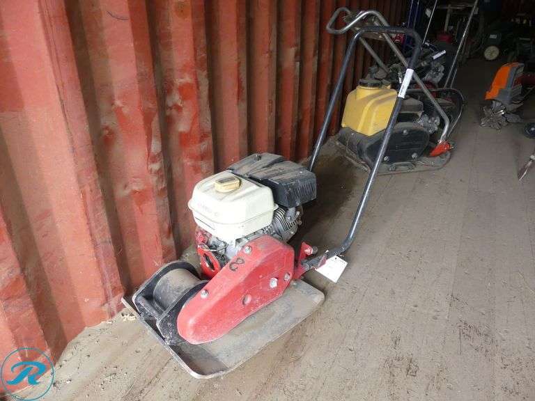 Chicago Pneumatics MV82 Plate Compactor, Honda Gas Engine, S/N ...