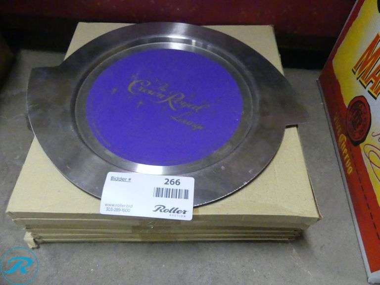 Crown Royal Serving Platters - Roller Auctions