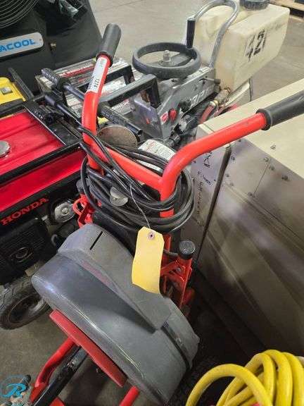 Ridgid 71722 Drum Machine Model K7500 with Cable Reel and Stand ...
