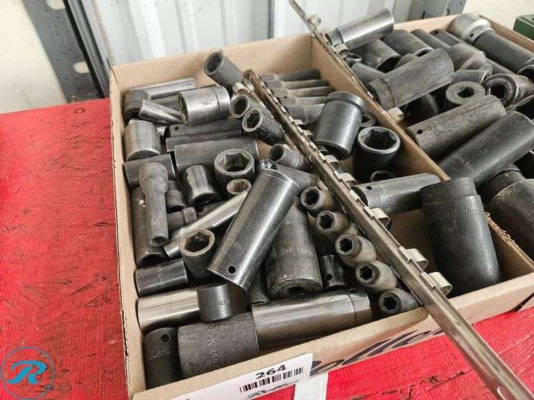 (2) Trays of SK Impact Sockets - Roller Auctions