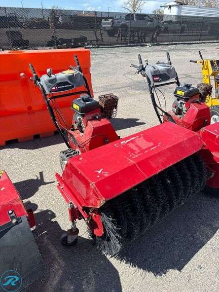 Group of Toro Power Broom Sweepers, Inoperable - Roller Auctions