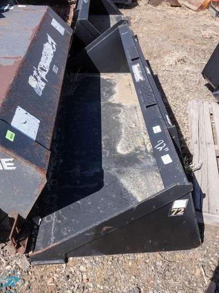 Tomahawk 72" Skid Steer Bucket - Roller Auctions