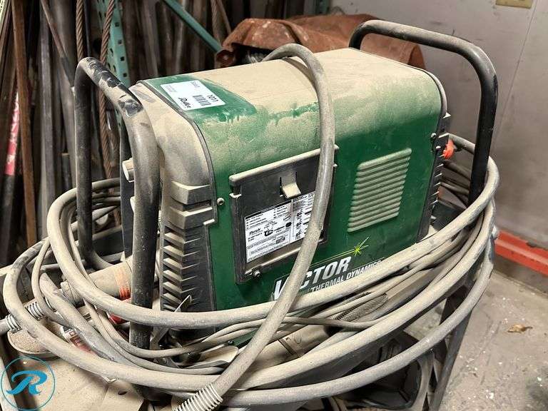 Victor Cutmaster 52 Plasma Cutter With Cart, 208V, Single Phase ...