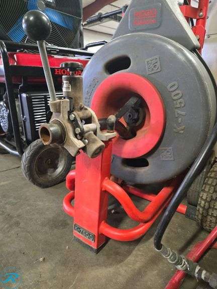 Ridgid 71722 Drum Machine Model K7500 with Cable Reel and Stand ...