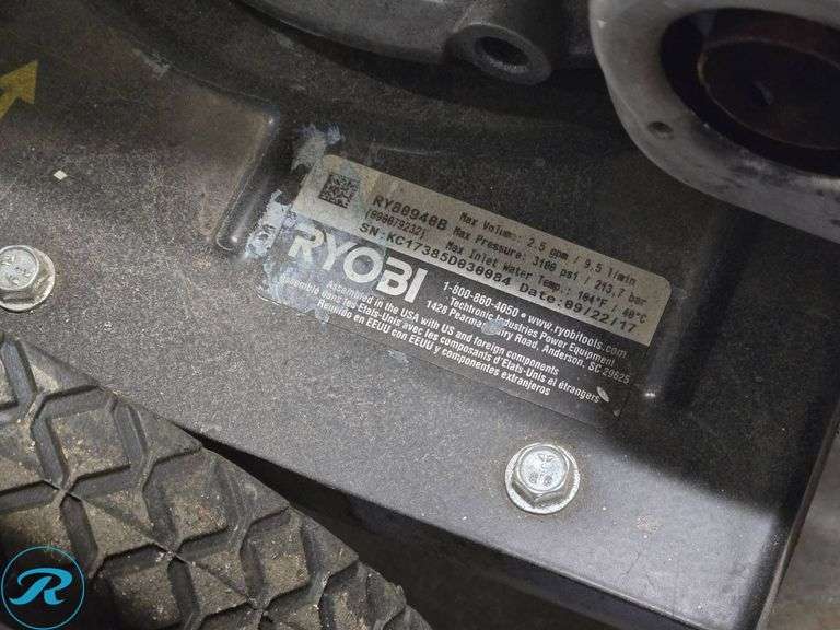 Ryobi RY80940B Pressure Washer, 3100 PSI, Gas - Roller Auctions
