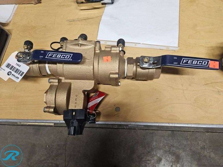Febco F1315 1-1/2 Backflow Preventer - Roller Auctions