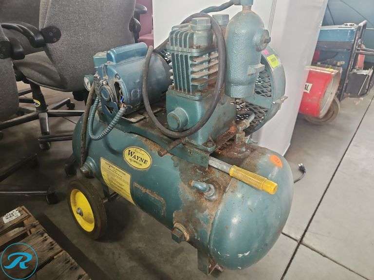 Wayne Air Compressor With GE Motor, 3/4 HP, 115/230 V - Roller Auctions