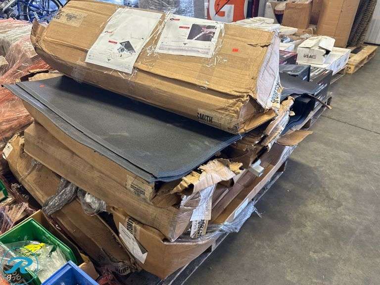 Pallet of SportSmith Treadmill Mats - Roller Auctions